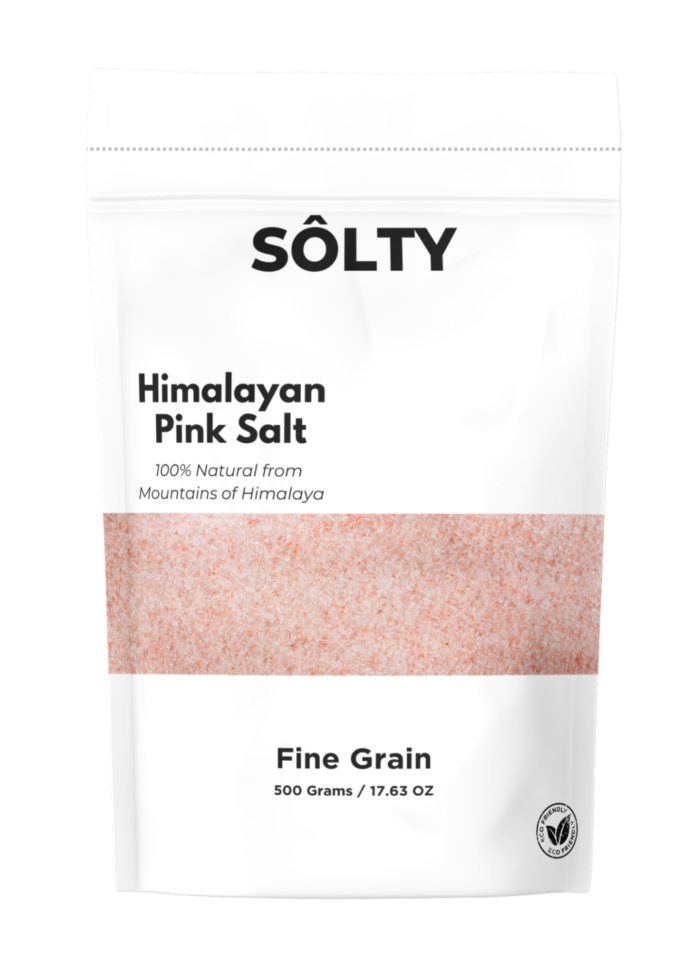 Pink Himalayan Salt – Fine 500gm – Solty